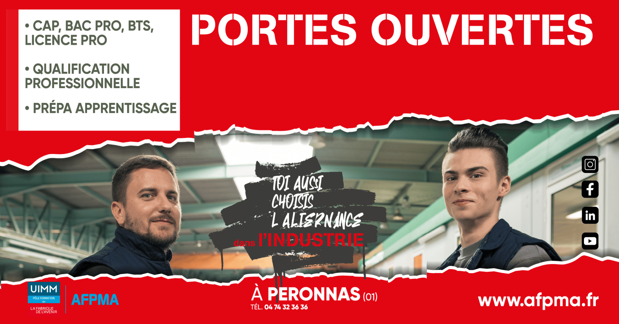 Portes Ouvertes 23-24 - AFPMA, pôle formation Ain Actus