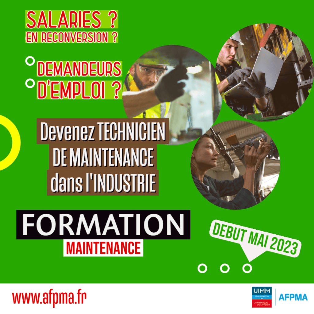 FORMATION Technicien de Maintenance - AFPMA, pôle formation Ain